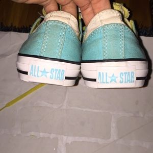Converse | Shoes | Yellow And Blue Converse All Stars Sz 8 | Poshmark